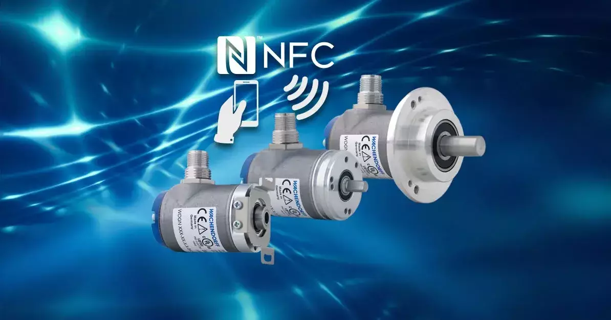 Wachendorff Encoder configurable via Smartphone (NFC) WDGN 58E